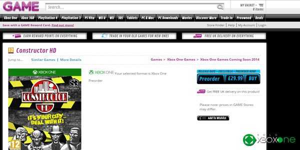 Aparece listado el remake CONSTRUCTOR HD para consolas next-gen – Generacion Xbox