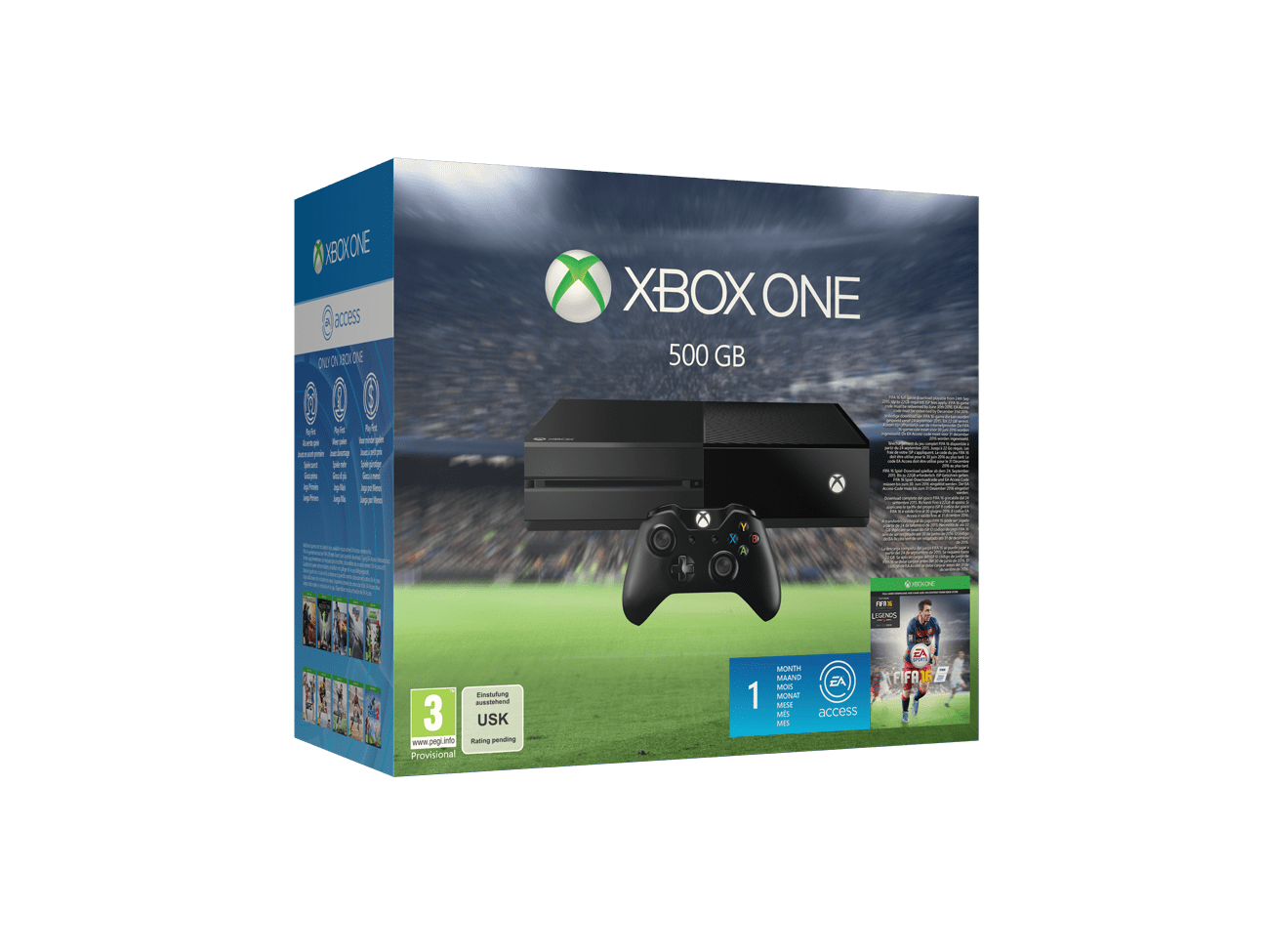 Disponible el Pack Xbox One de 500 GB con FIFA 16 y un mes de EA Access ...