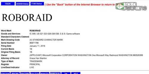 Microsoft registra otra nueva IP llamada Roboraid – Generacion Xbox