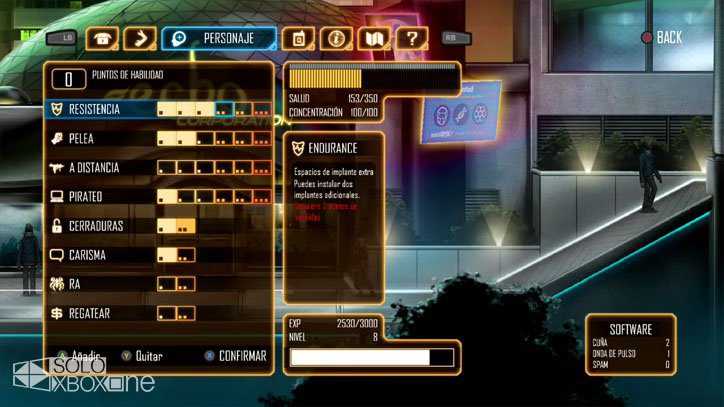 Dex: Enhanced Edition – Generacion Xbox