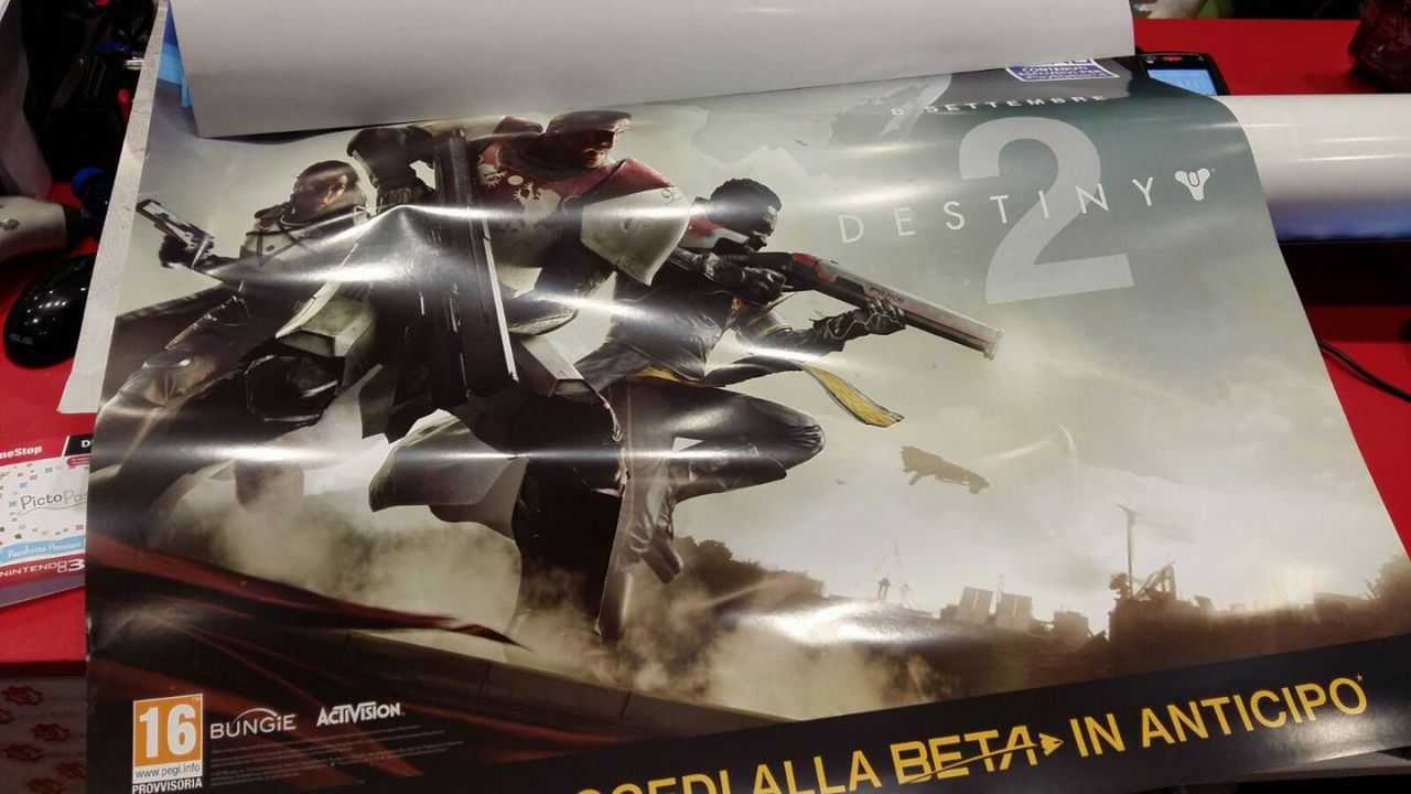 Otra filtración: Mira el poster promocional de Destiny 2…¡con fecha de ...