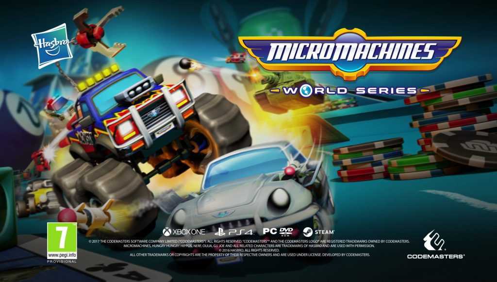 Nuevo tráiler de Micro Machines World Series, que llegará el 23 de junio