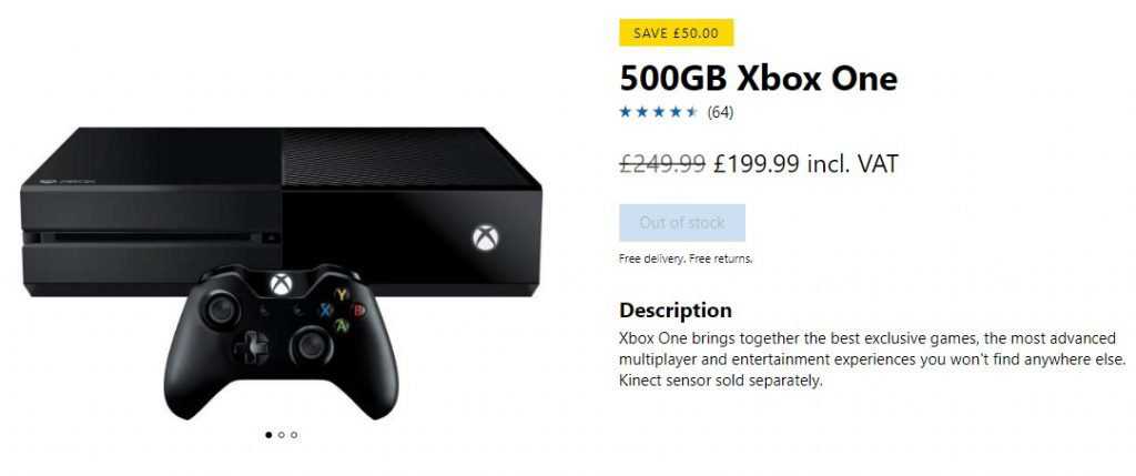 El primer modelo de Xbox One se descataloga finalmente para dar paso a ...