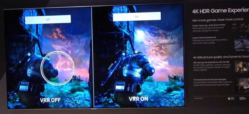 Las QLED 2018 de Samsung podrían tener VRR (Tasa de refresco variable ...