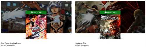Repasamos los 5 títulos basados en anime que llegarán a Xbox One este ...