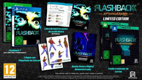 La edición física y limitada de Flashback 25th Anniversary llegará a Xbox One – Generacion Xbox