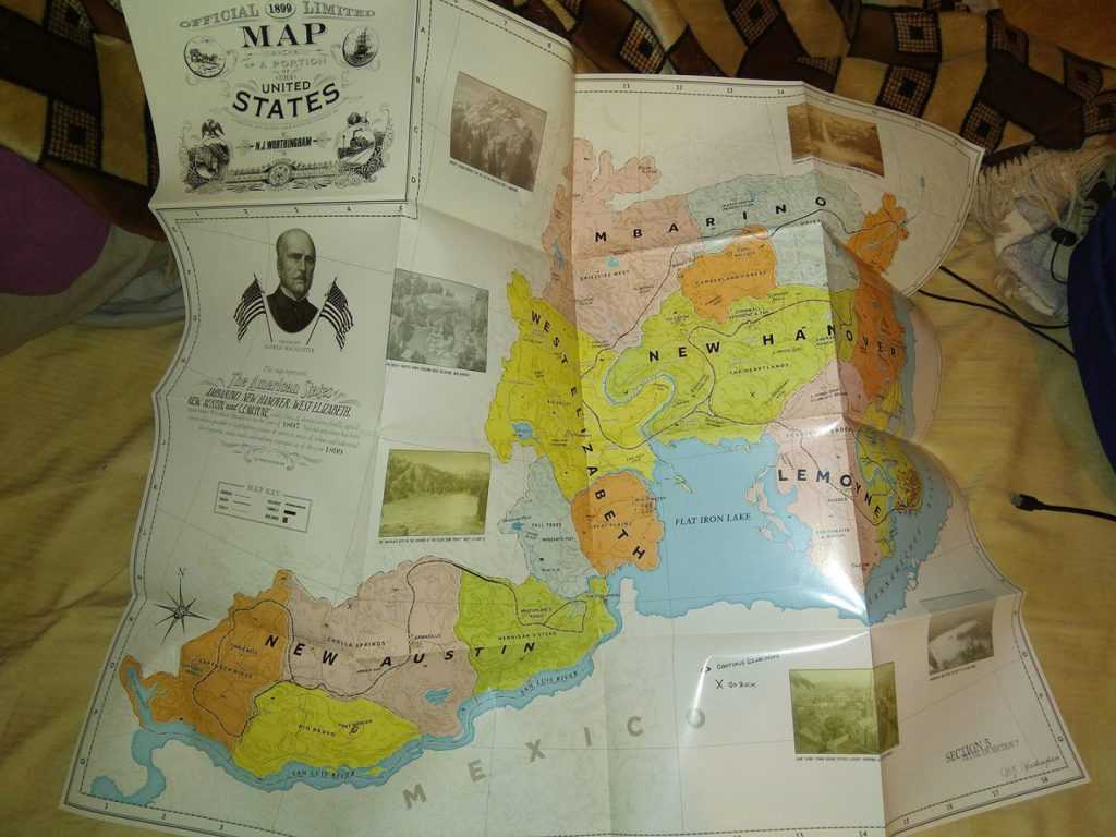 Se filtra el mapa de Red Dead Redemption 2 a pocos días de su salida ...