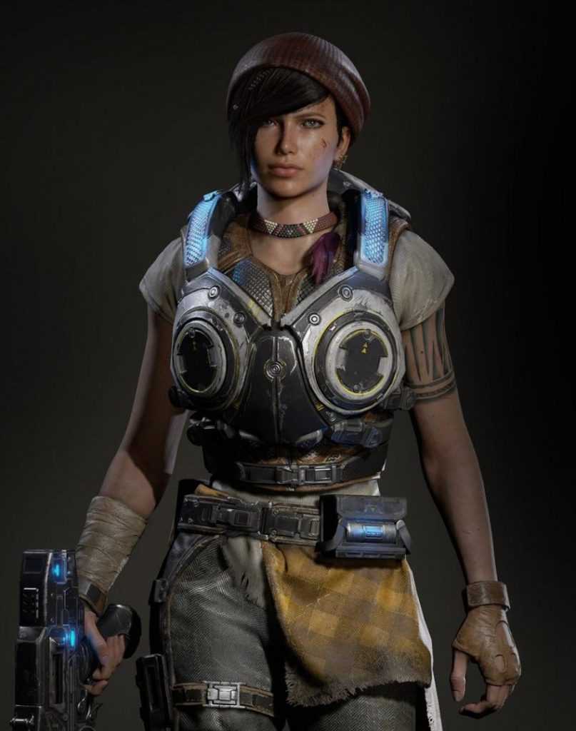 Se filtra un arte del nuevo look de Kait en Gears 5 – Generacion Xbox