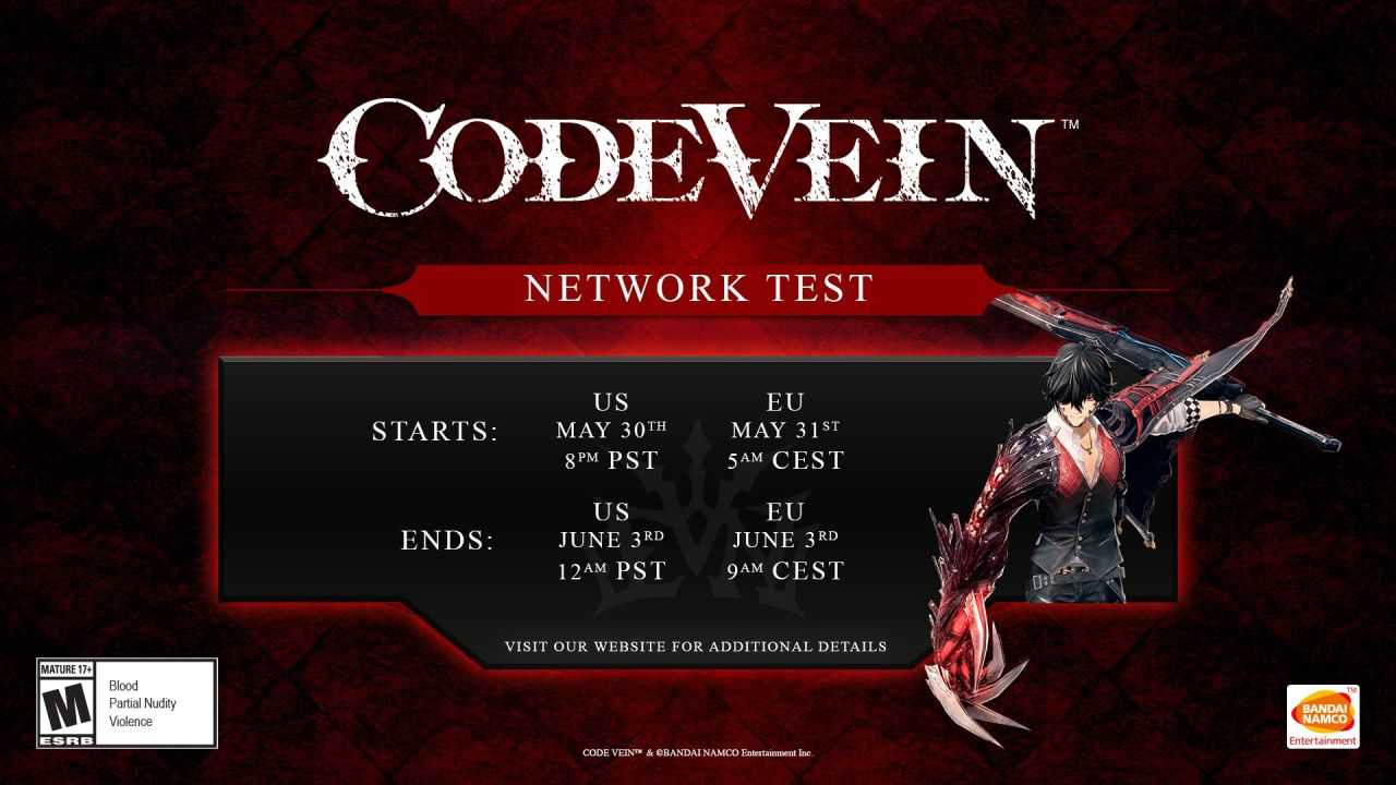Code Vein ya tiene fecha para su prueba de red – Generacion Xbox