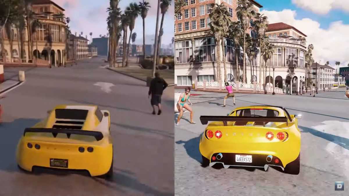 GTA V a 8K vs GTA V en Xbox 360 – Generacion Xbox