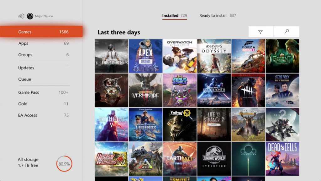 El Diógenes digital de Major Nelson, más de 1500 títulos en su ...