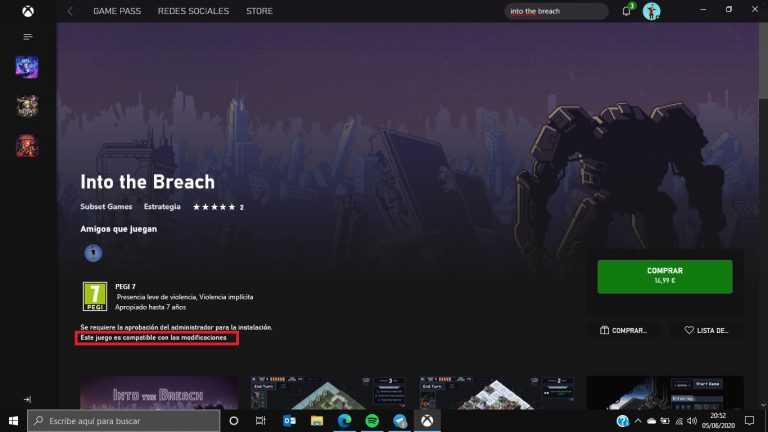 La nueva tienda de Xbox para PC (beta) añade soporte para mods ...