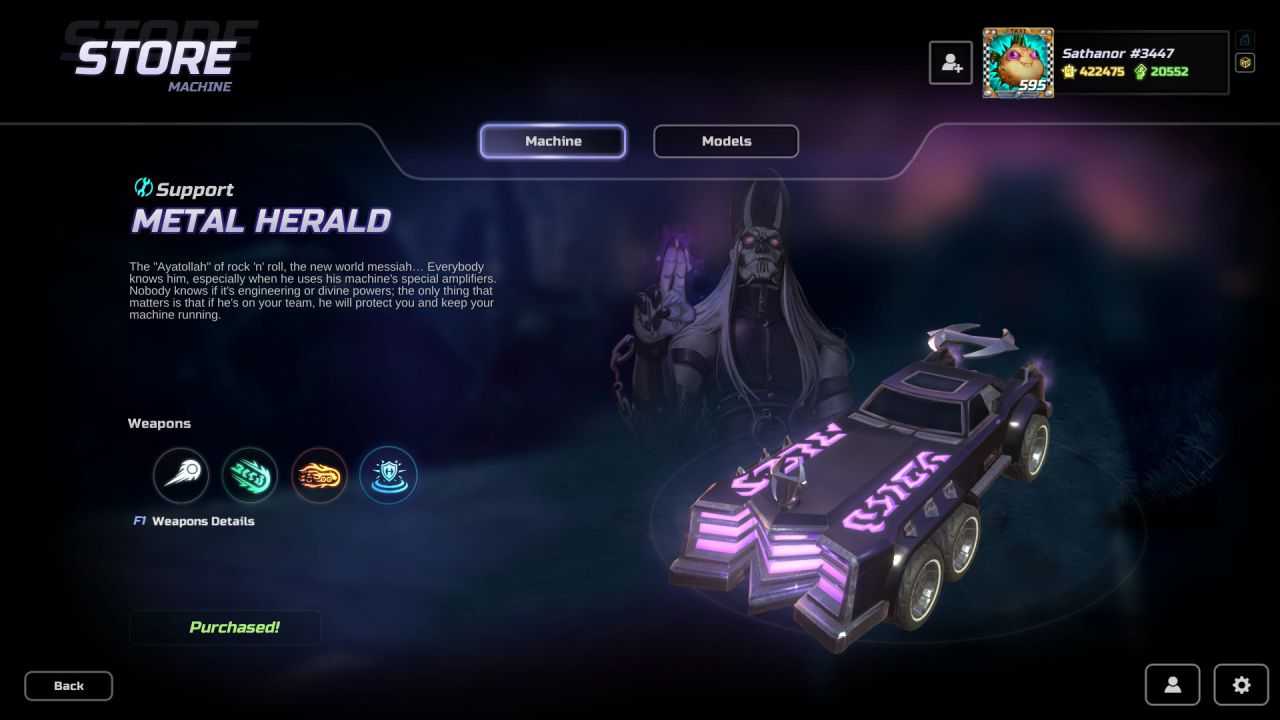 Análisis Heavy Metal Machines – Generacion Xbox