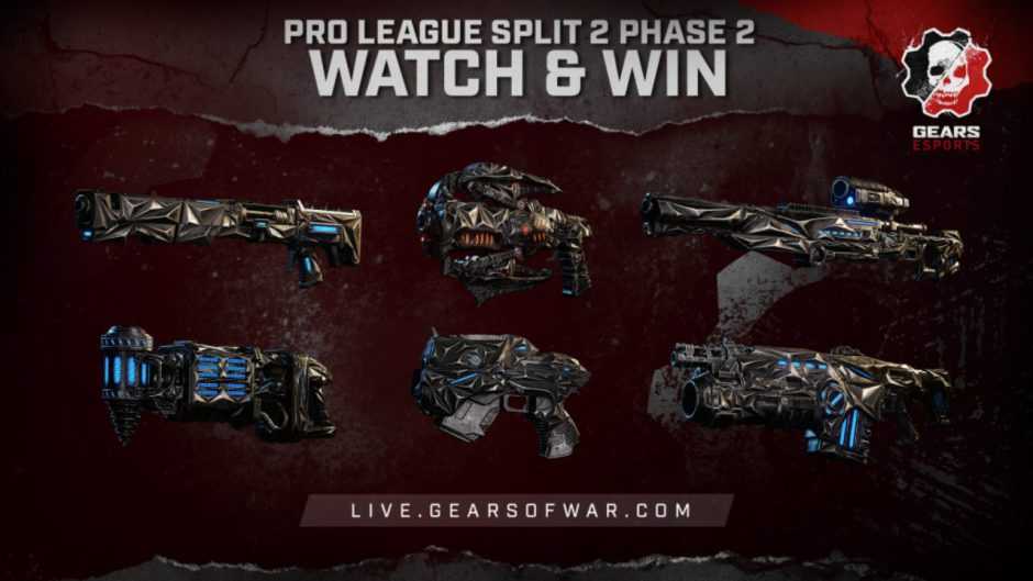 Las skins Black Steel llegan a Gears 5 gracias a los eSports