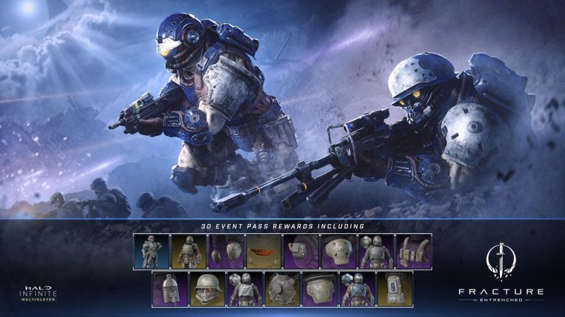 El evento Fracture: Entrenched de Halo Infinite termina la próxima ...