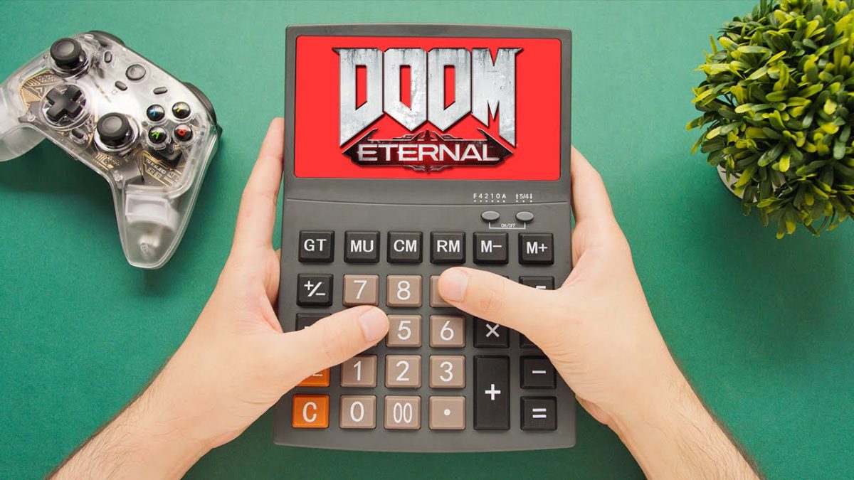 Sí, han conseguido hacer correr DOOM Eternal en una calculadora de 10 ...