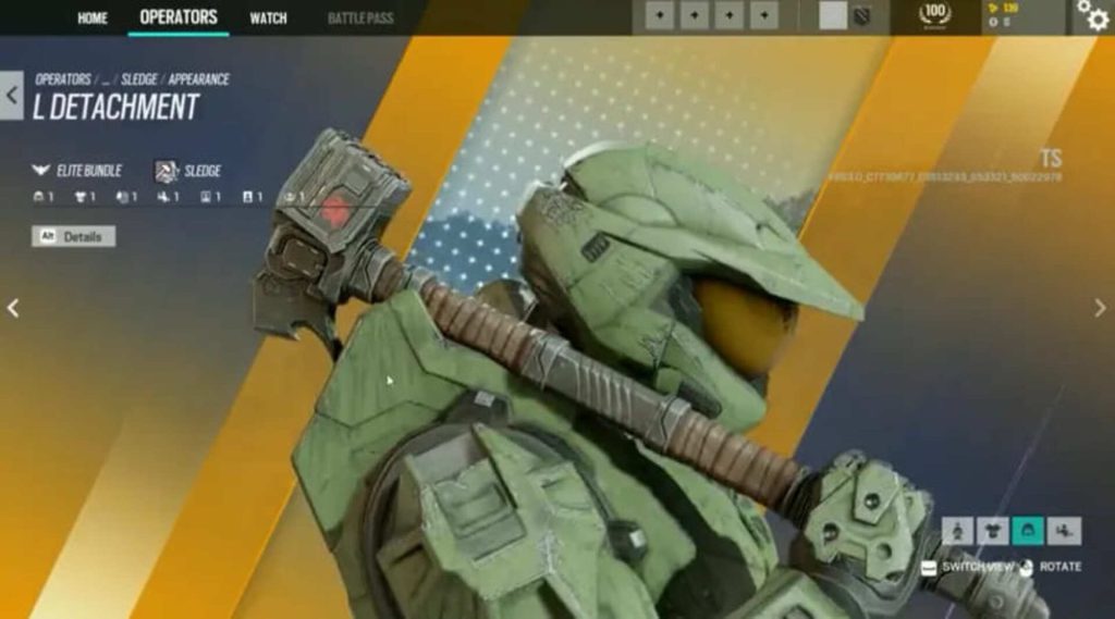 Master Chief llega a Rainbow Six Siege con una skin brutal – Generacion ...