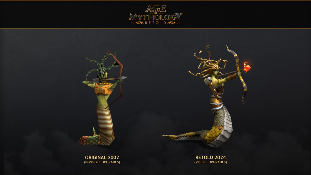 Así son los modelados del remake Age of Mythology: Retold que llega en ...