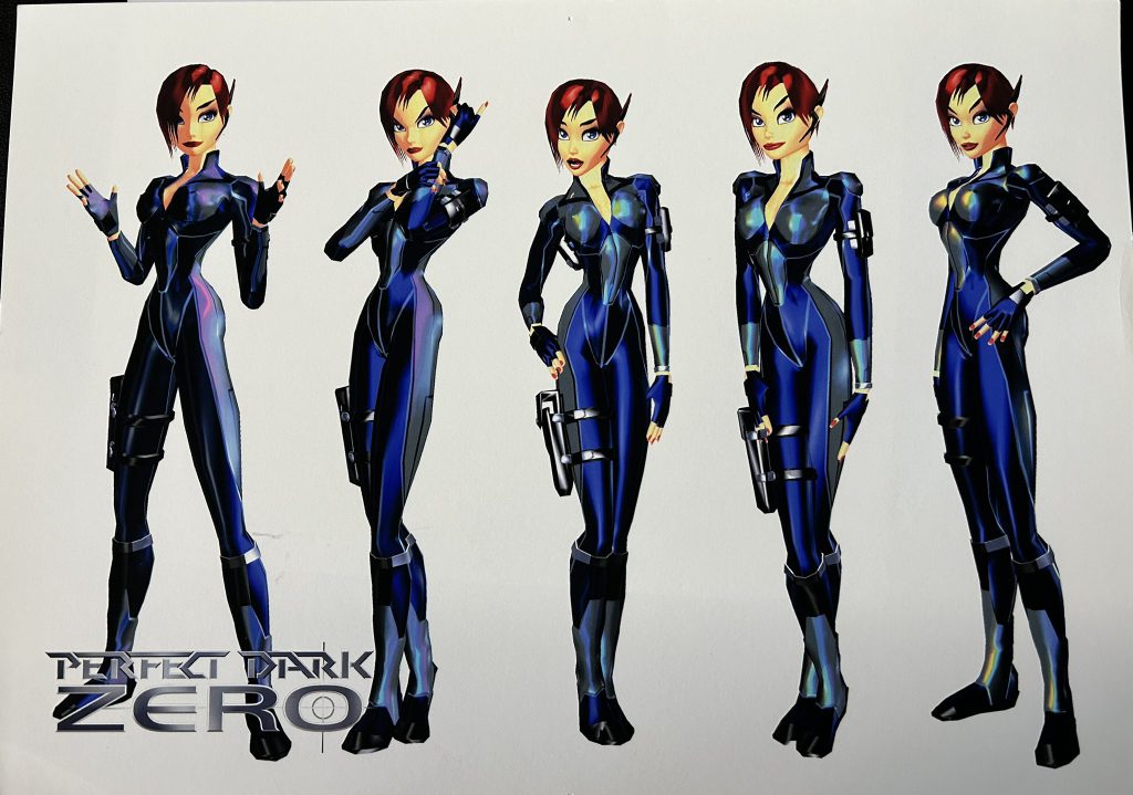 Así se veía originalmente Joanna Dark de Perfect Dark – Generacion Xbox