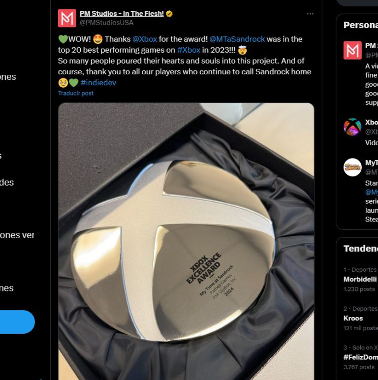 «Premios a la Excelencia», así es el distintivo que Xbox está enviando ...
