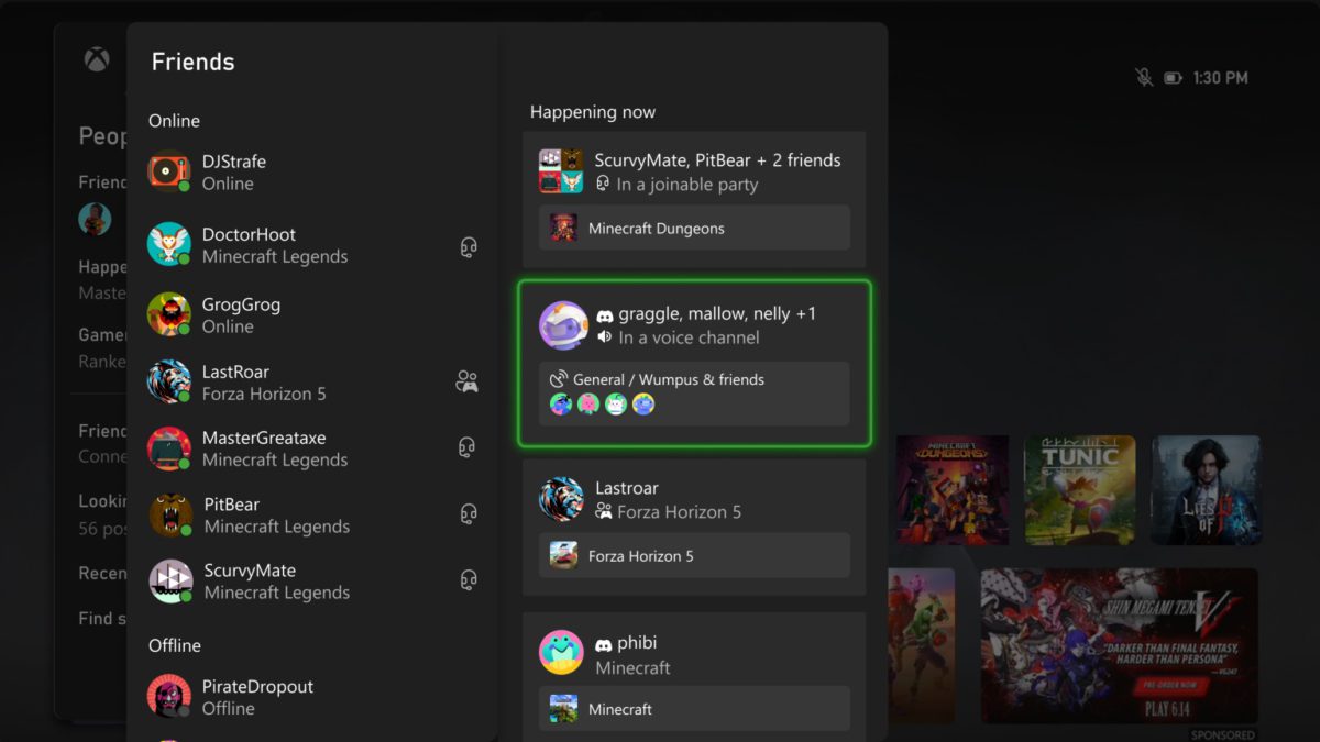 La nueva actualización de Xbox permite interactuar mejor entre Xbox y ...