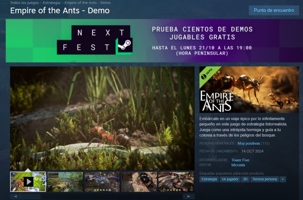 Atención, ‘Empire of the Ants’ cuenta con demo en Steam – Generacion Xbox