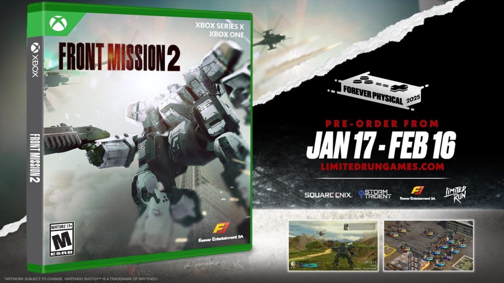 FRONT MISSION 2: Remake en formato físico y para Xbox – Generacion Xbox