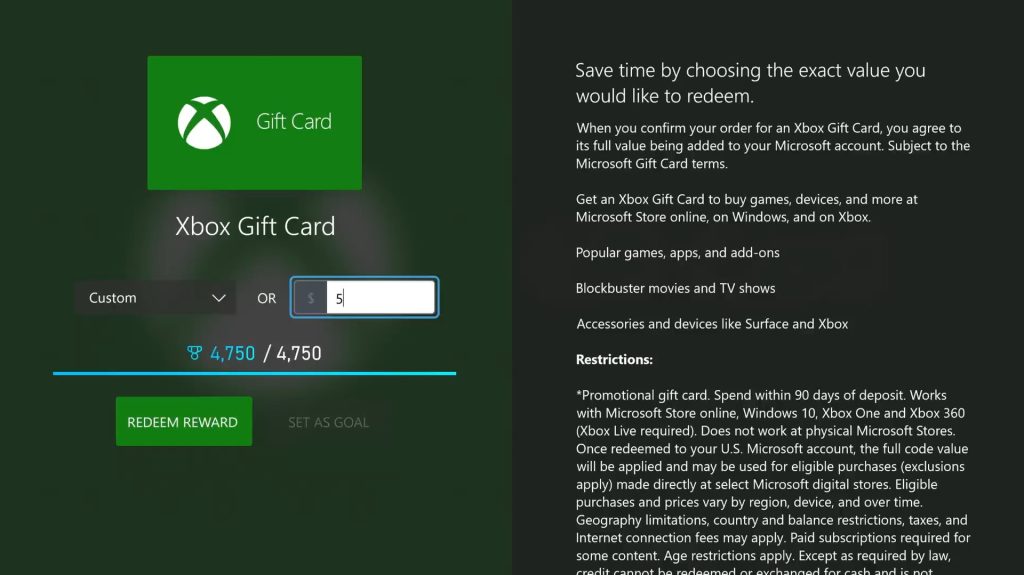 Última hora: Nuevas Rewards de Xbox: ¡ya puedes elegir el importe de ...