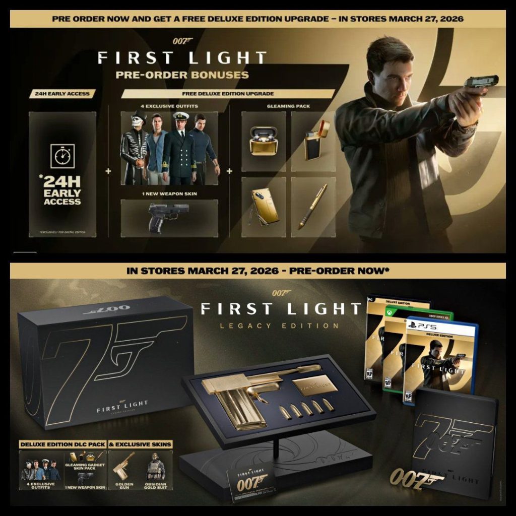 007 First Light muestra su primer gameplay y confirma fecha de ...